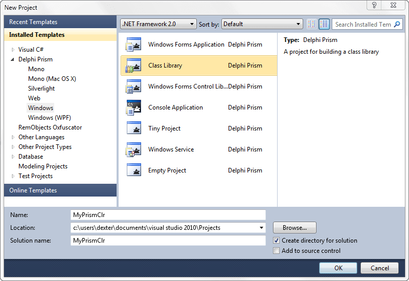 Microsoft SQL Server CLR and Delphi Prism Part 1 : CLR Stored Procedures | The Road to Delphi