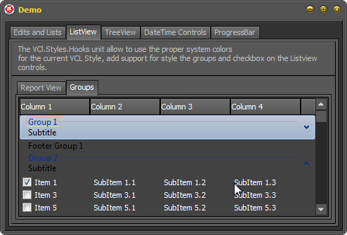 VCL Styles Utils – Major Update (Dialogs, ProgressBar, DateTimePicker ...
